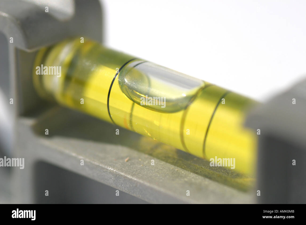 a stock photograph of a spirit level Stock Photo - Alamy