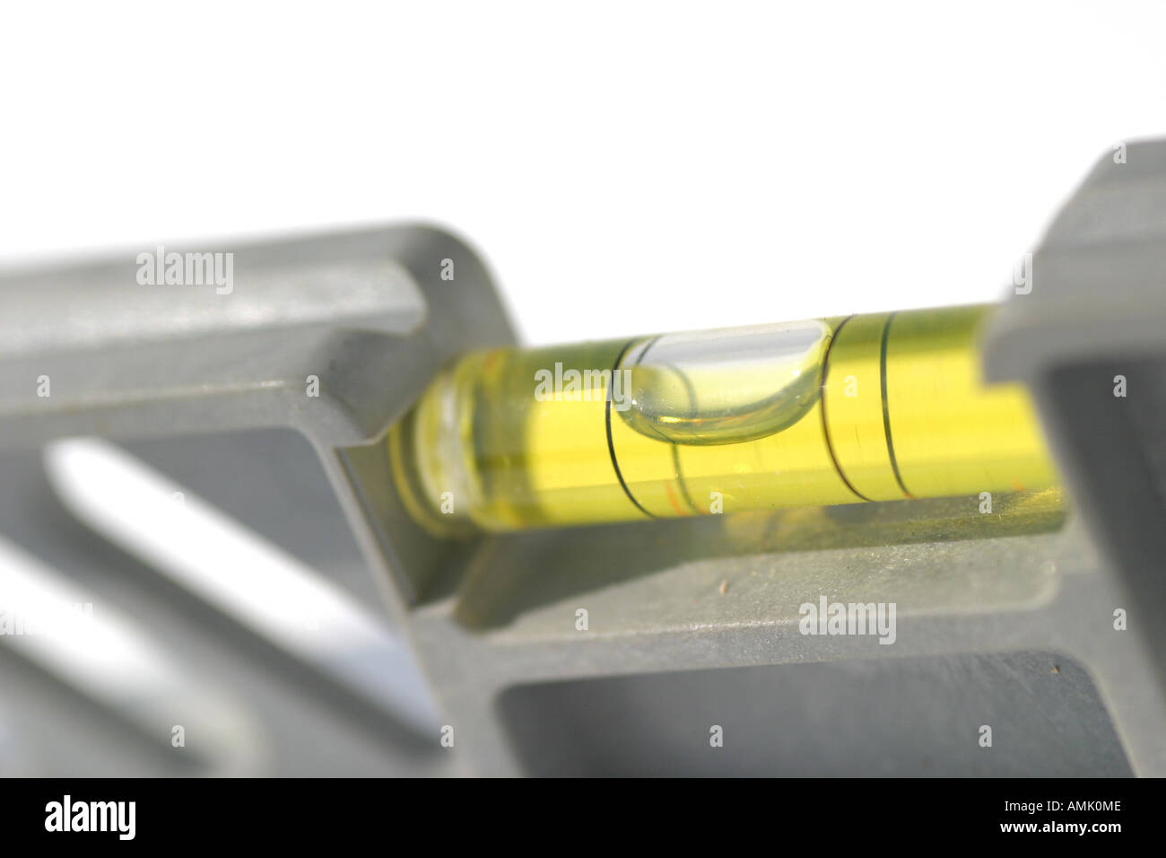 a stock photograph of a spirit level Stock Photo - Alamy