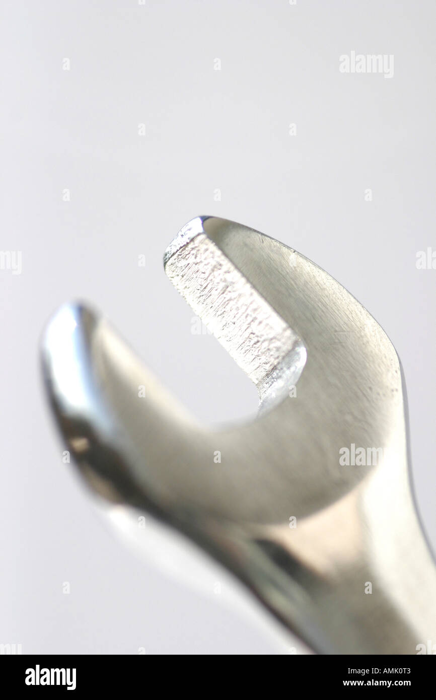 a stock photograph of a spanner Stock Photo - Alamy