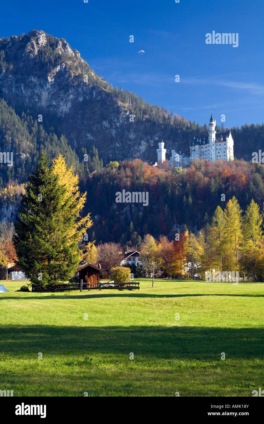 Castle of Neuschwanstein in Schwangau Germany Stock Photo - Alamy