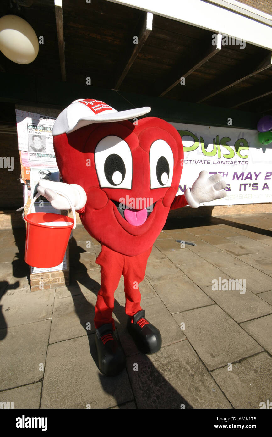 A stock photograph of hearty the heart holding a bucket to help raise ...