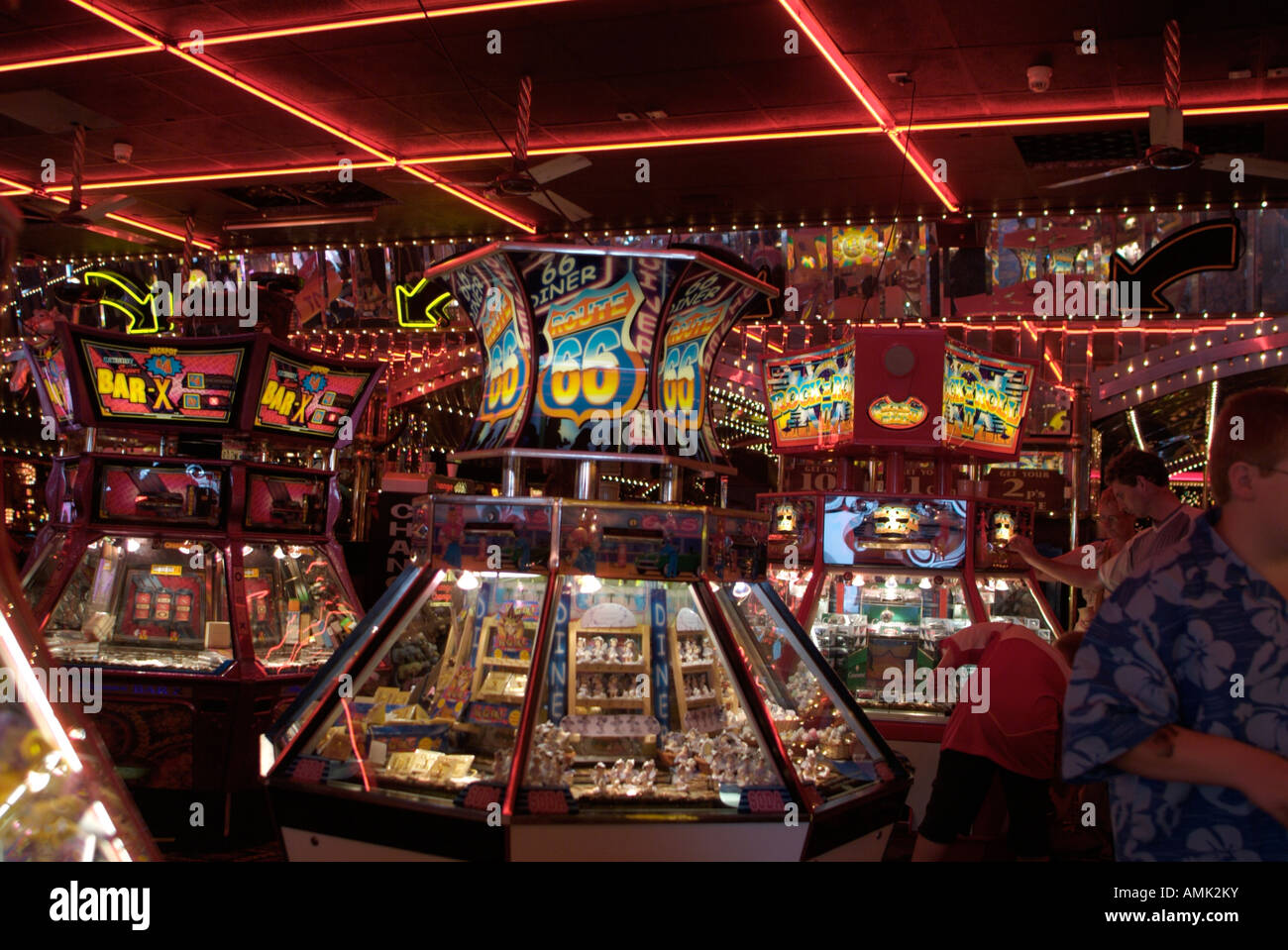 Corrigans Amusements Scarborough North Yorkshire Stock Photo - Alamy
