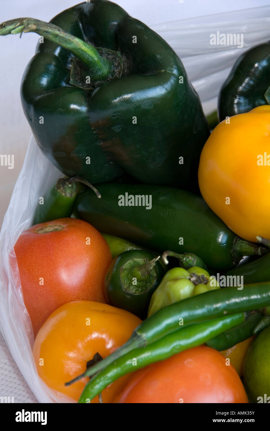 chili pepper chilli mexican food chile vegetables Stock Photo - Alamy