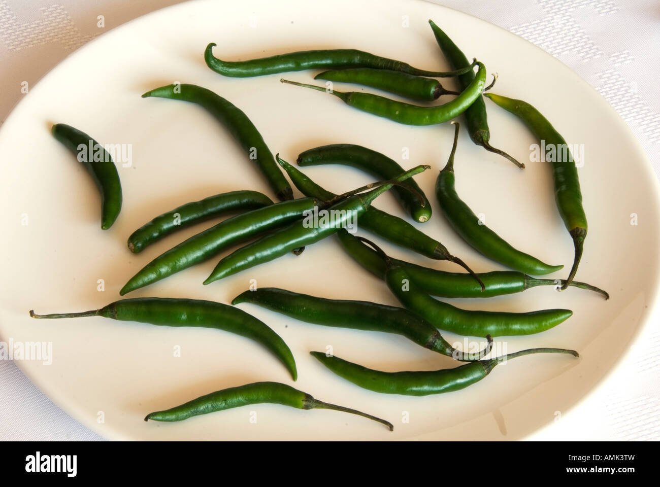 chili pepper chilli mexican food chile green mex Stock Photo - Alamy
