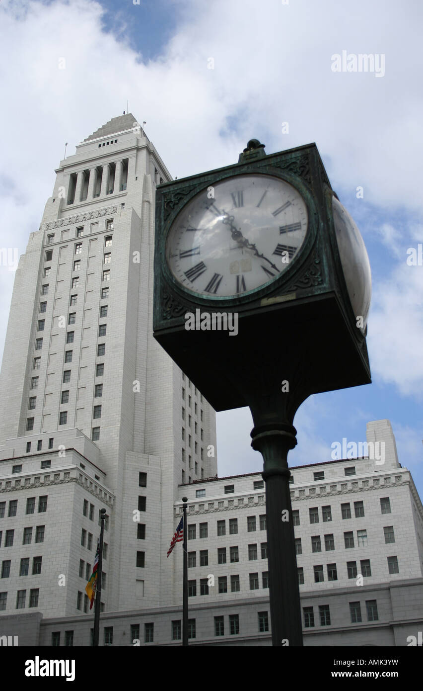 Tower los angeles city hall hi-res stock photography and images - Alamy