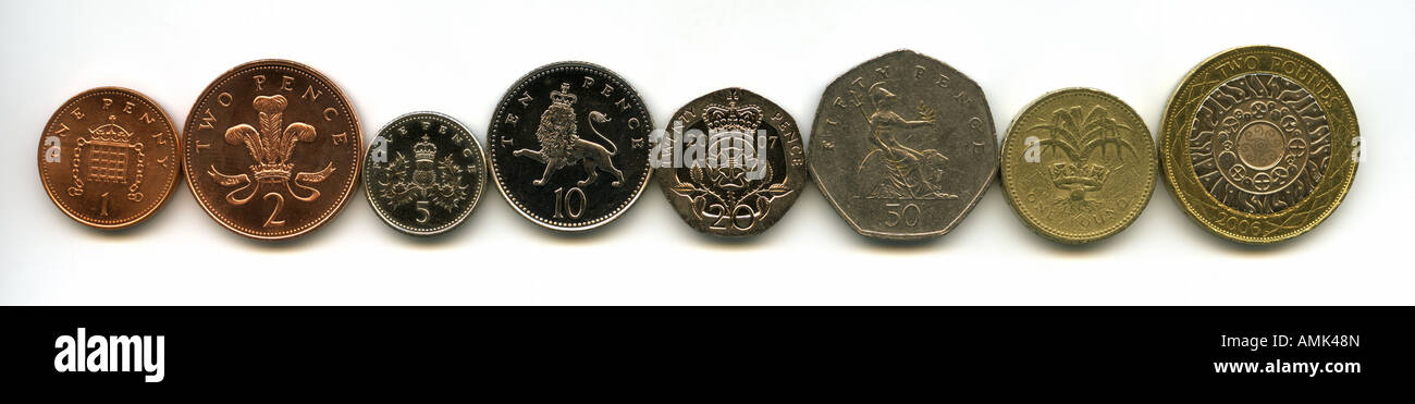 British money 10p 10 pence hi-res stock photography and images - Alamy