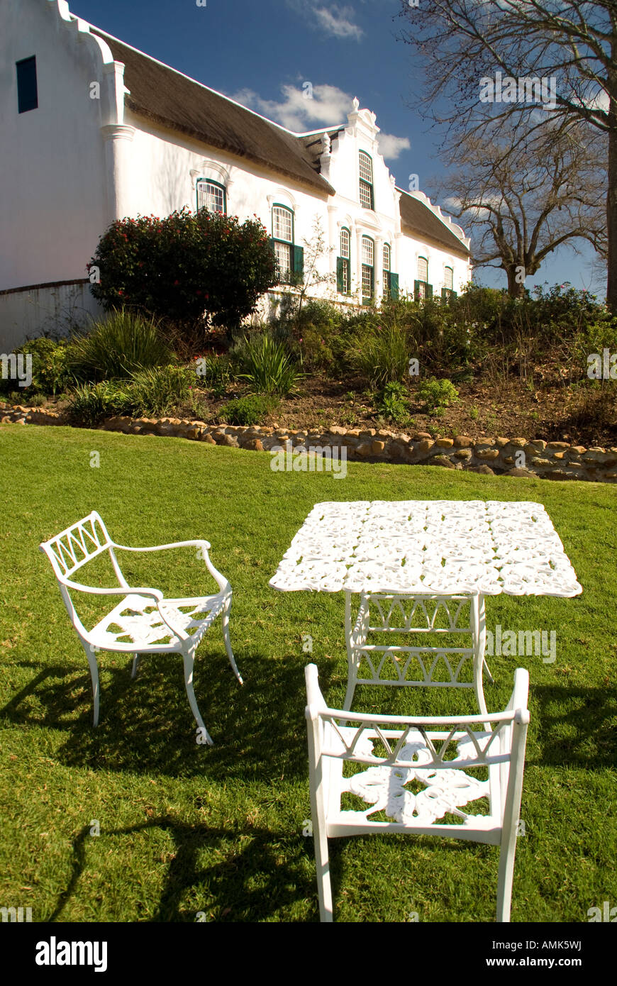 Boschendal Wine Estate Manor House in Cape Dutch style near Franschhoek ...