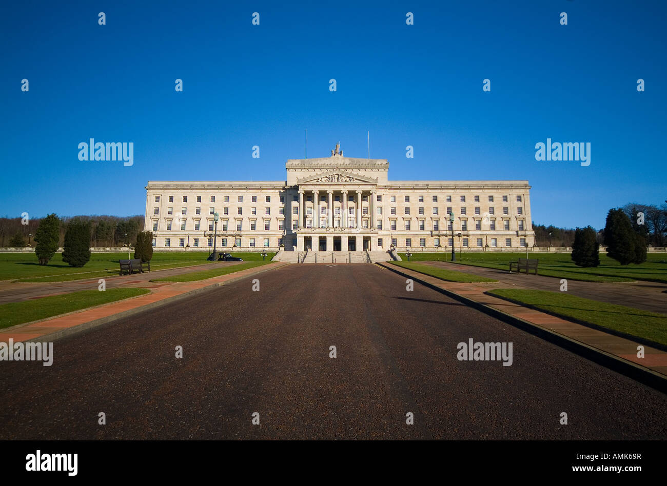 Stormont parliament buildings seat of Northern Irish Assembly Belfast ...