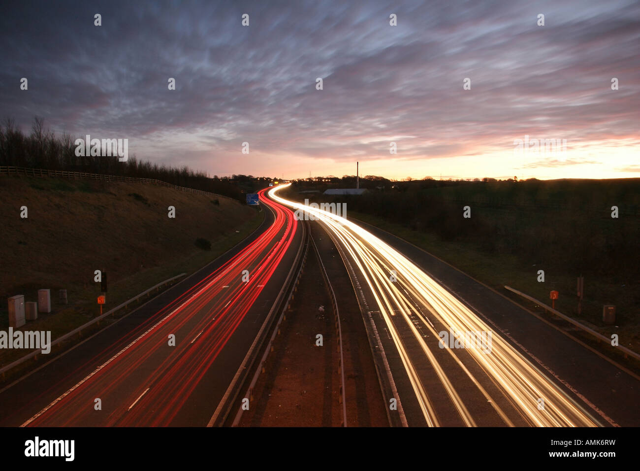 M77 motorway hi-res stock photography and images - Alamy