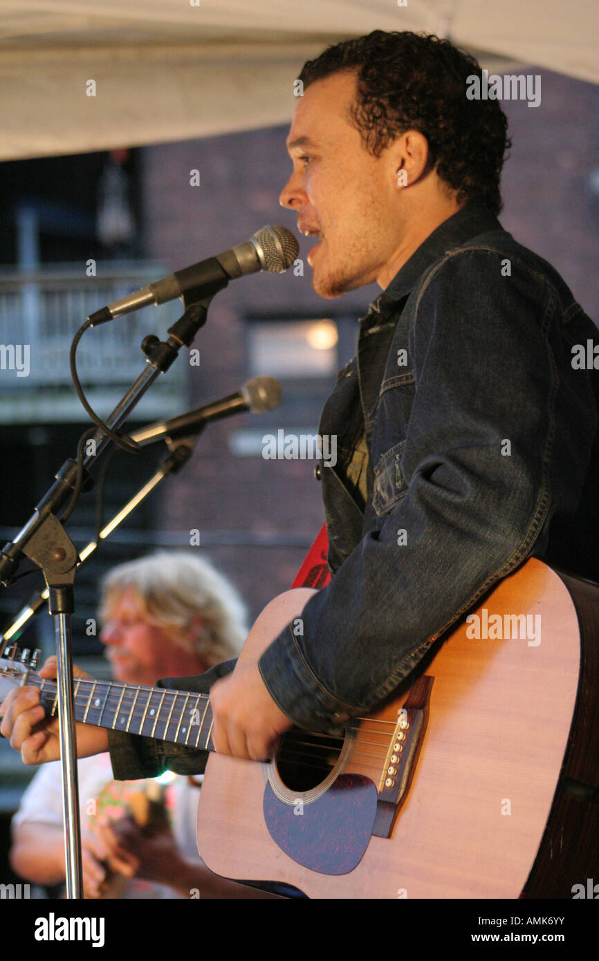 Handsome Dan performing at Dally in the Alley in Detroit, Michigan ...