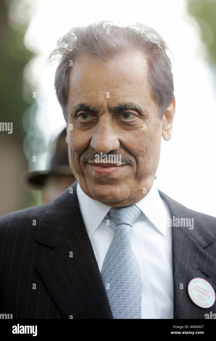 Portrait of Khalid Abdullah Stock Photo - Alamy