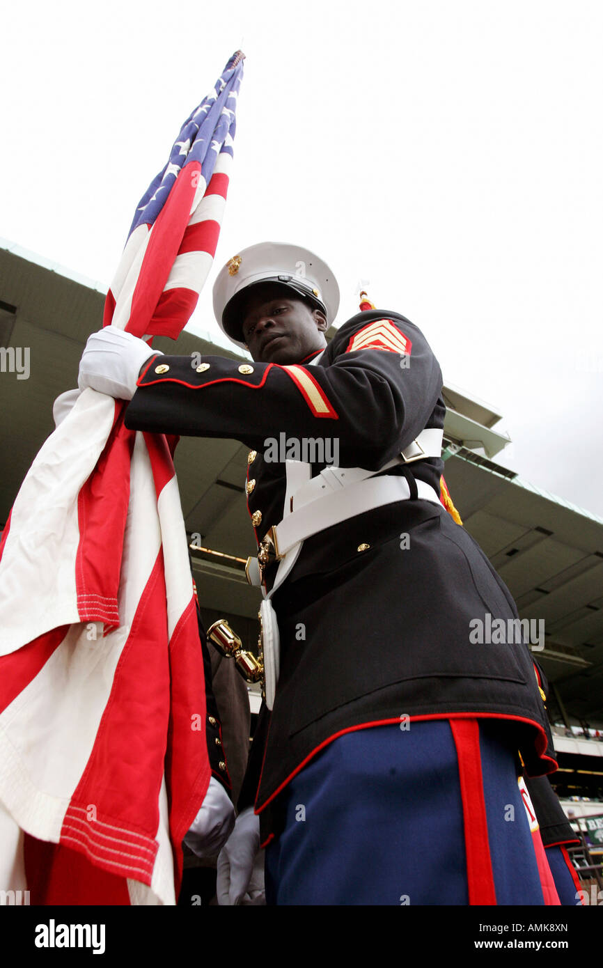 American soldier carrying flag hi-res stock photography and images - Alamy