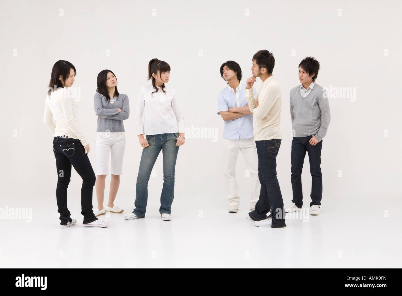 Group of people arguing Stock Photo - Alamy