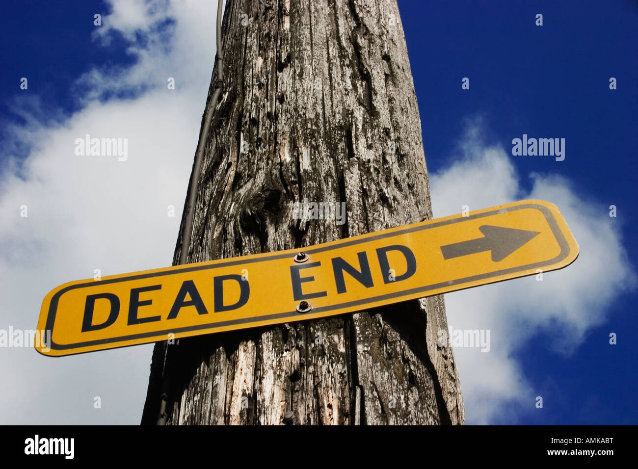 Dead end sign Stock Photo - Alamy
