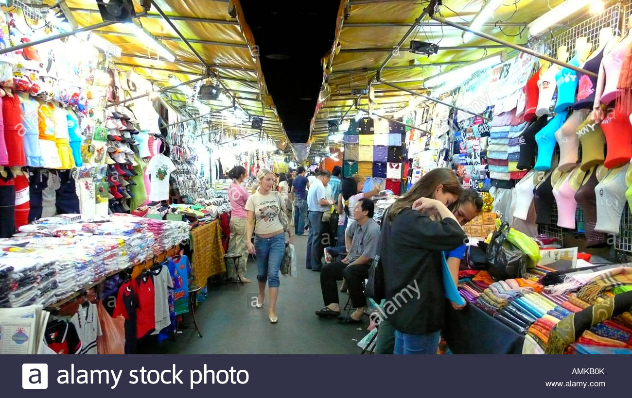 Patpong Night Market Bangkok Thailand Stock Photos & Patpong Night ...