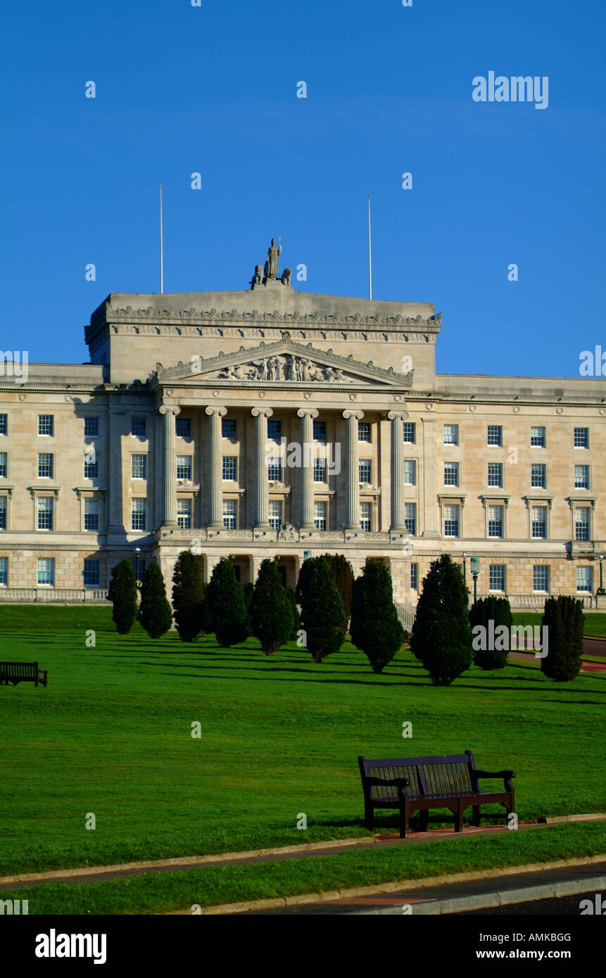 Stormont parliament buildings seat of Northern Irish Assembly Belfast ...
