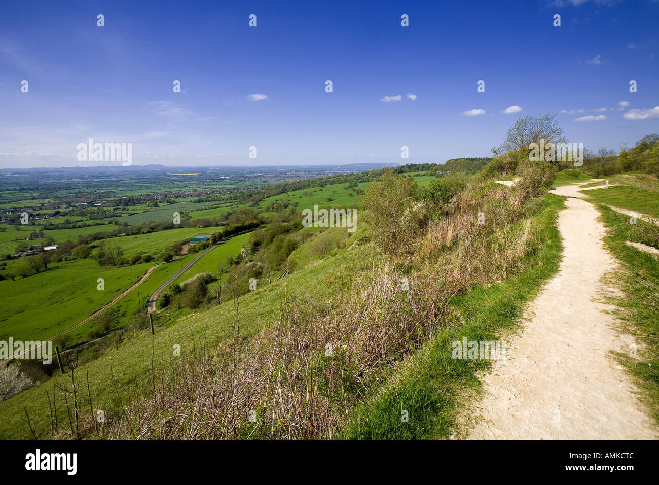 Views from Crickley Hill Country park near Gloucester and Cheltenham ...
