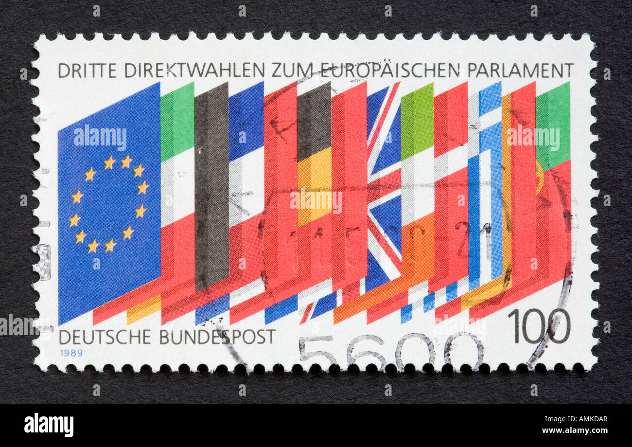 German postage stamp Stock Photo - Alamy