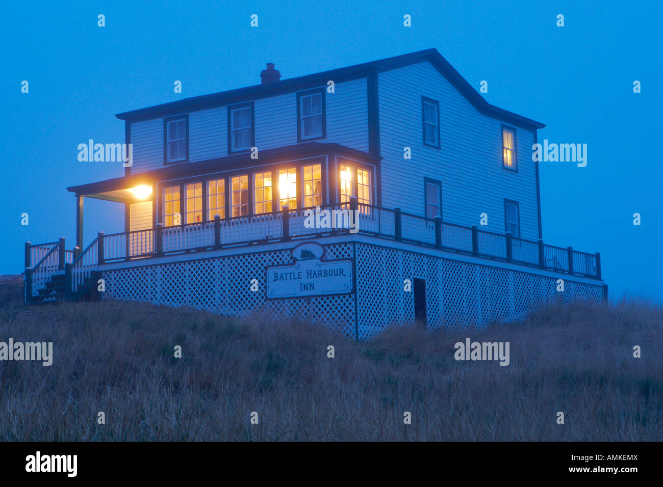 Battle Harbour situated on Battle Island, St Lewis Inlet, Viking Trail ...