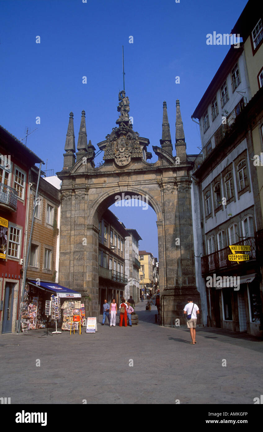 Braga arco de porta nova hi-res stock photography and images - Alamy