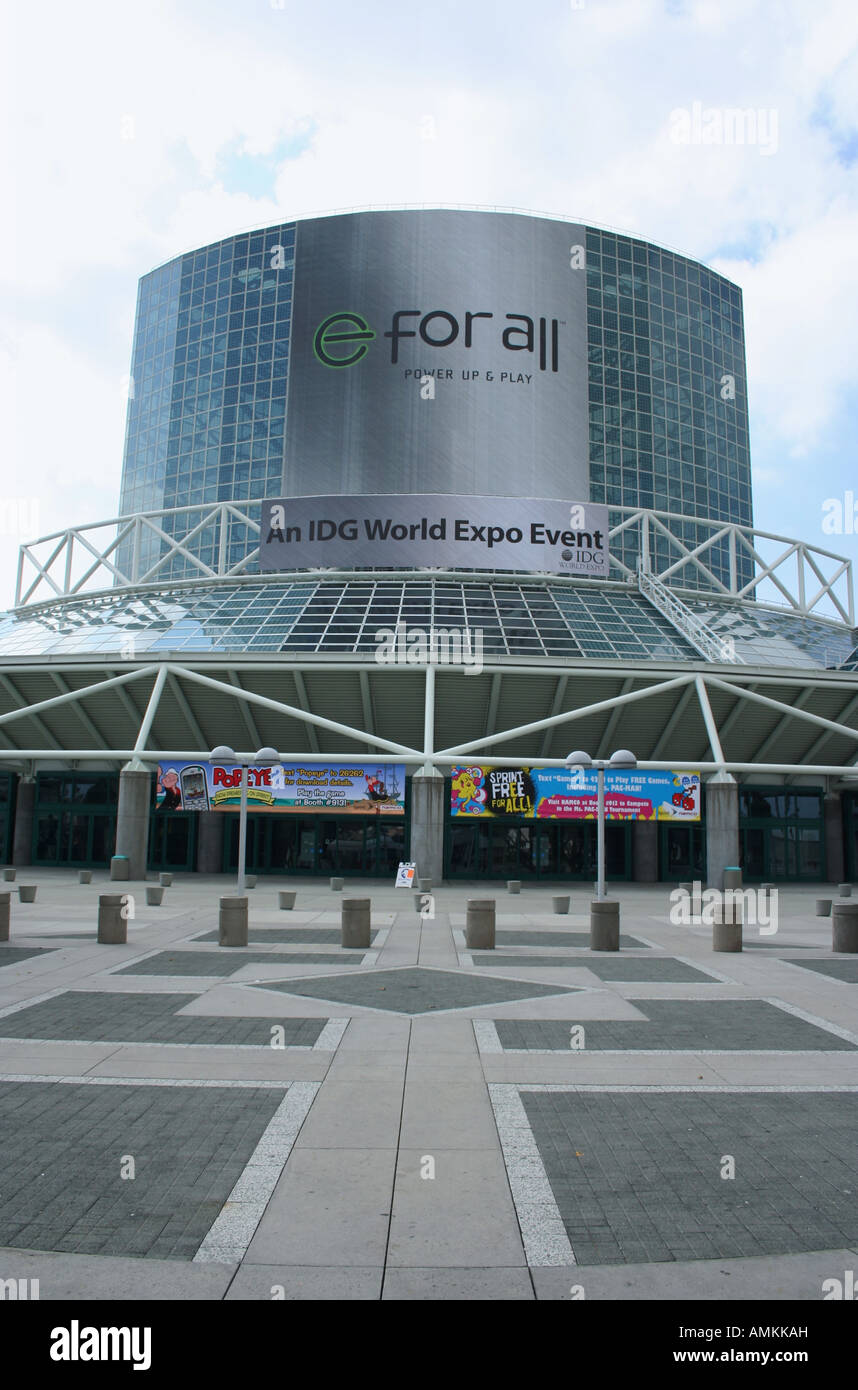 entrance to Los Angeles Convention Center October 2007 Stock Photo - Alamy