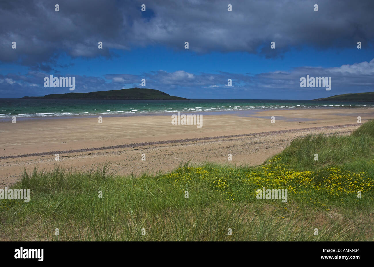 Gairloch beach at Big Sand, Northwest Scottish Highlands, Ross-shire ...