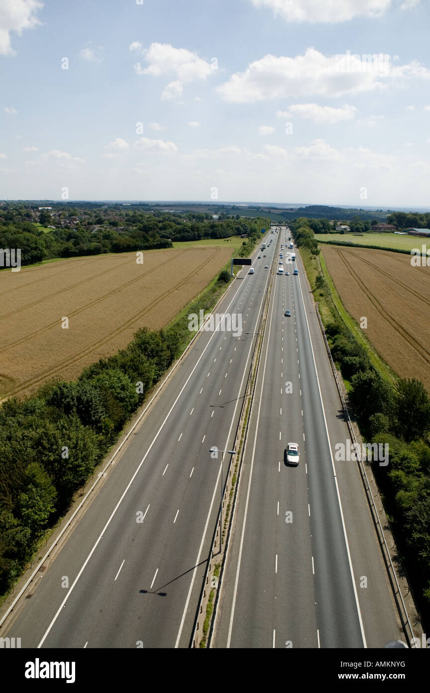 M4 motorway aerial hi-res stock photography and images - Alamy