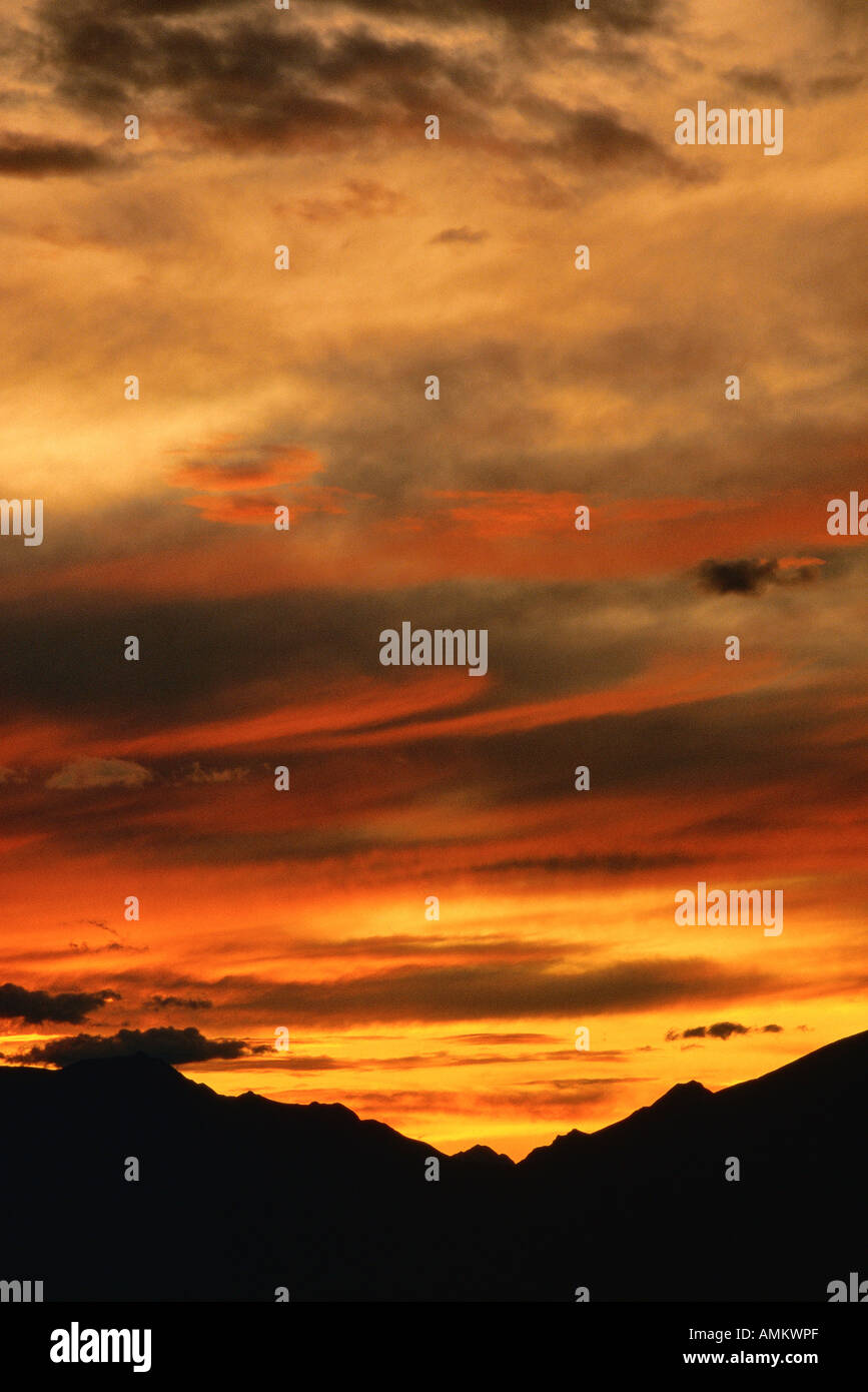 Sunset, Cardinal Divide, Alberta, Canada Stock Photo - Alamy