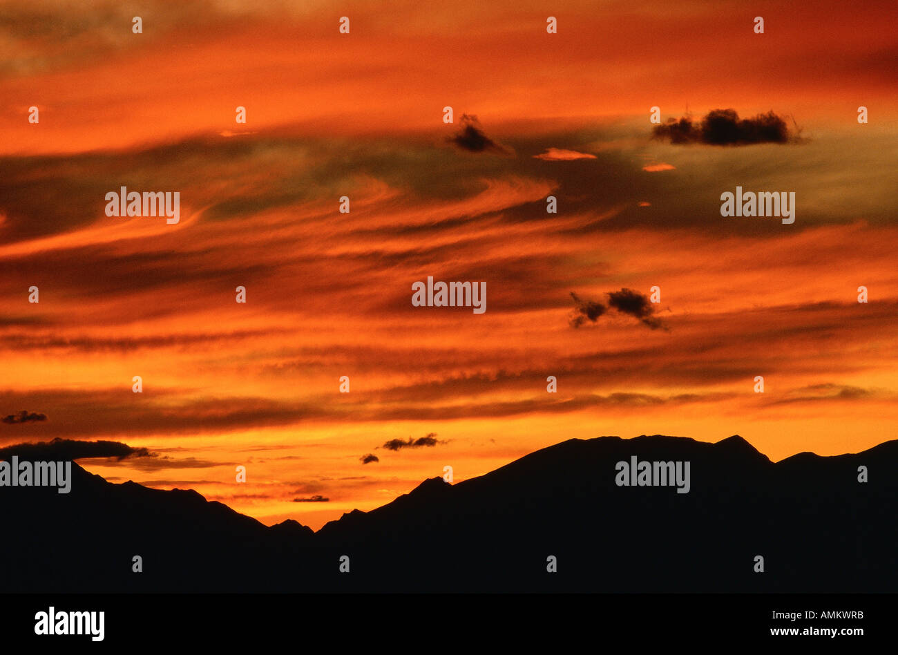 Sunset, Cardinal Divide, Alberta, Canada Stock Photo - Alamy