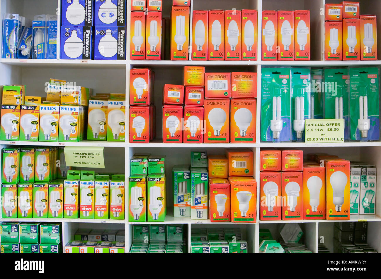Low energy light bulbs centre hi-res stock photography and images - Alamy
