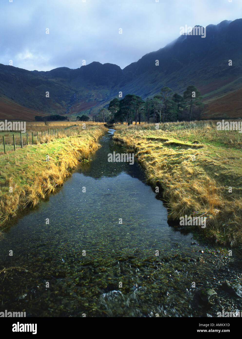 Peggy's Bridge - Buttermere Stock Photo - Alamy