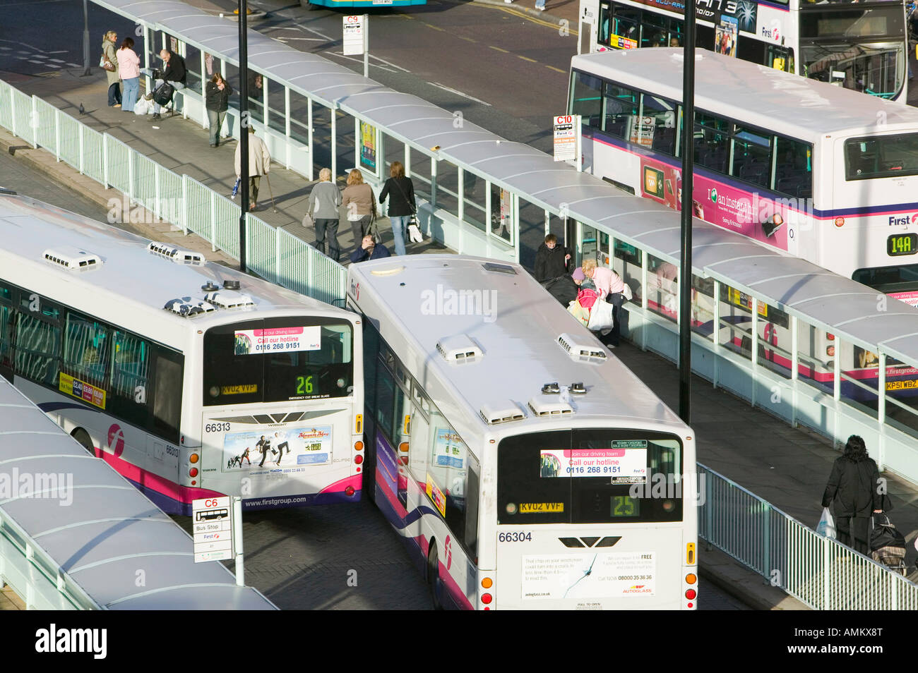 Arriva bus in leicester hi-res stock photography and images - Alamy