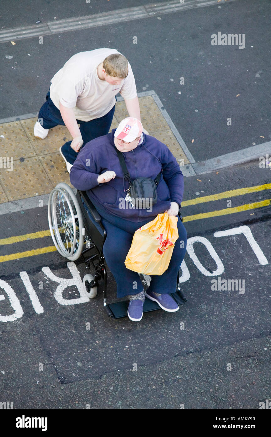 Fat Wheelchair High Resolution Stock Photography and Images - Alamy