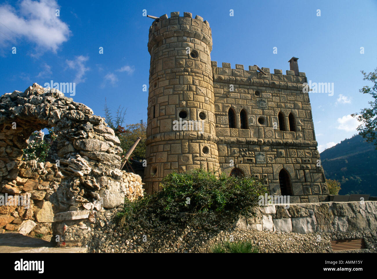 Shouf Mountains Lebanon Moussa Castle - Modern Castle Built by Moussa ...