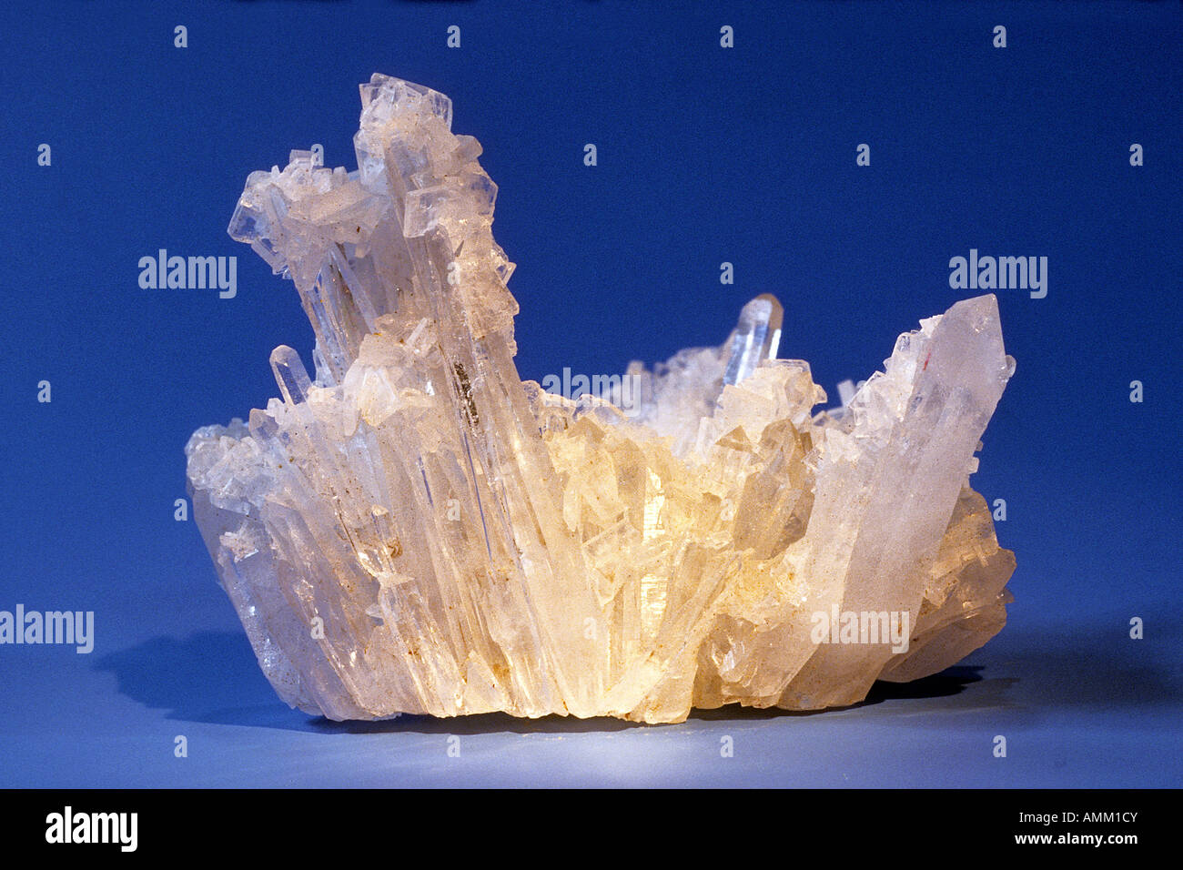 Rock Crystal, studio picture Stock Photo - Alamy