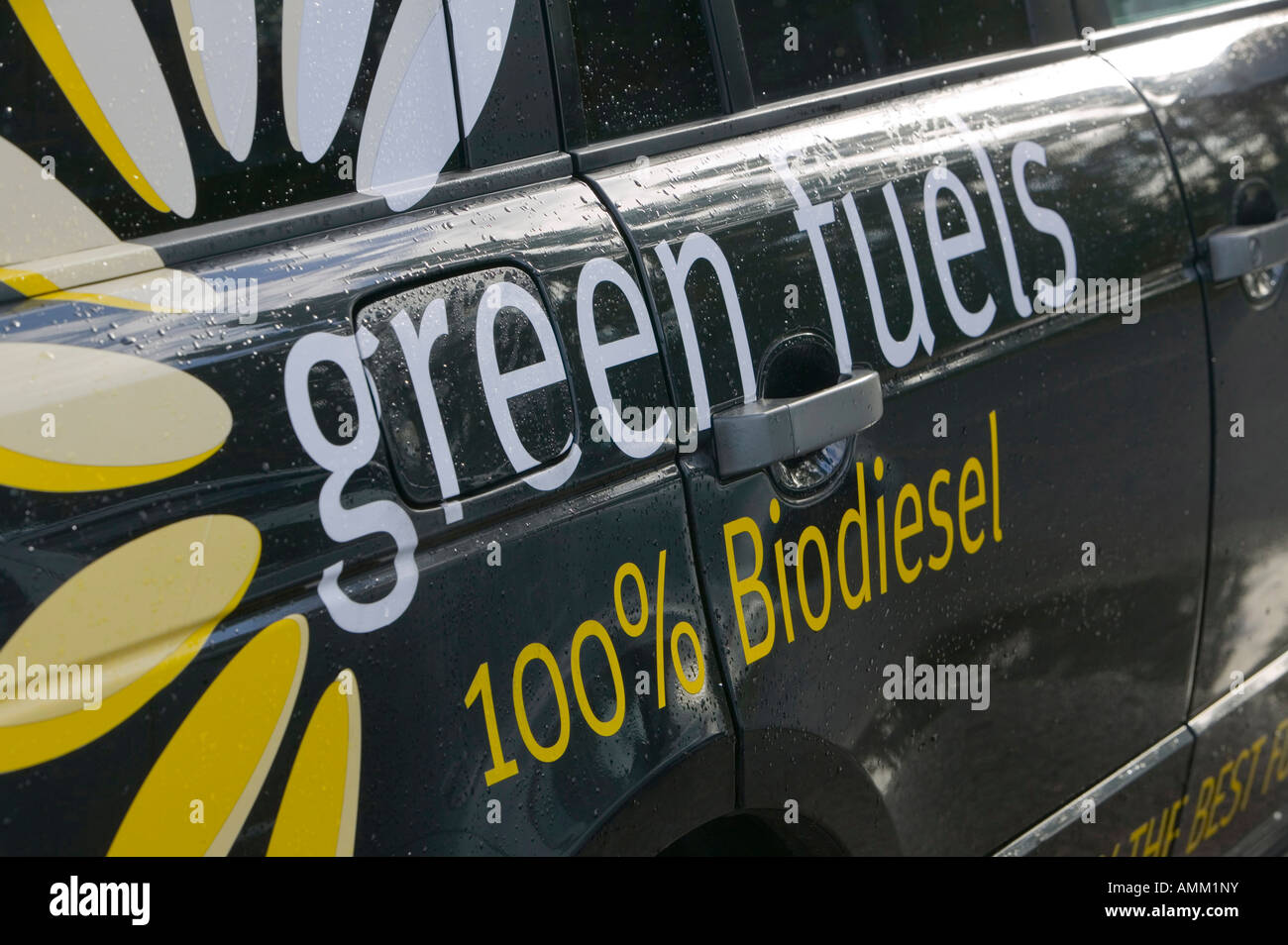 A car powered by biodiesel UK Stock Photo - Alamy