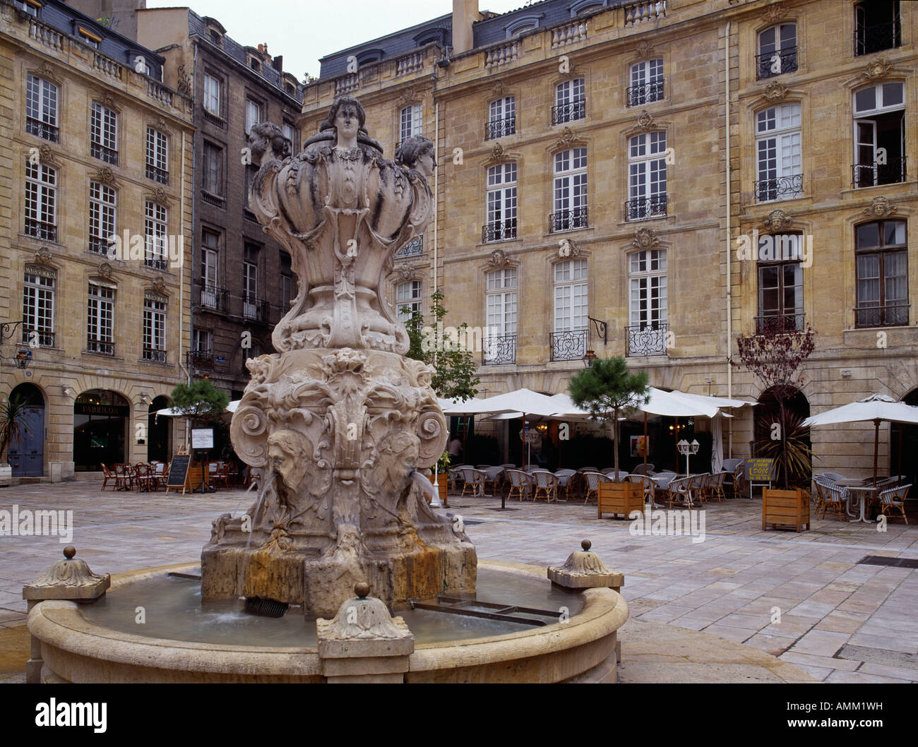 Place du Parlement Bordeaux Gironde France Stock Photo - Alamy