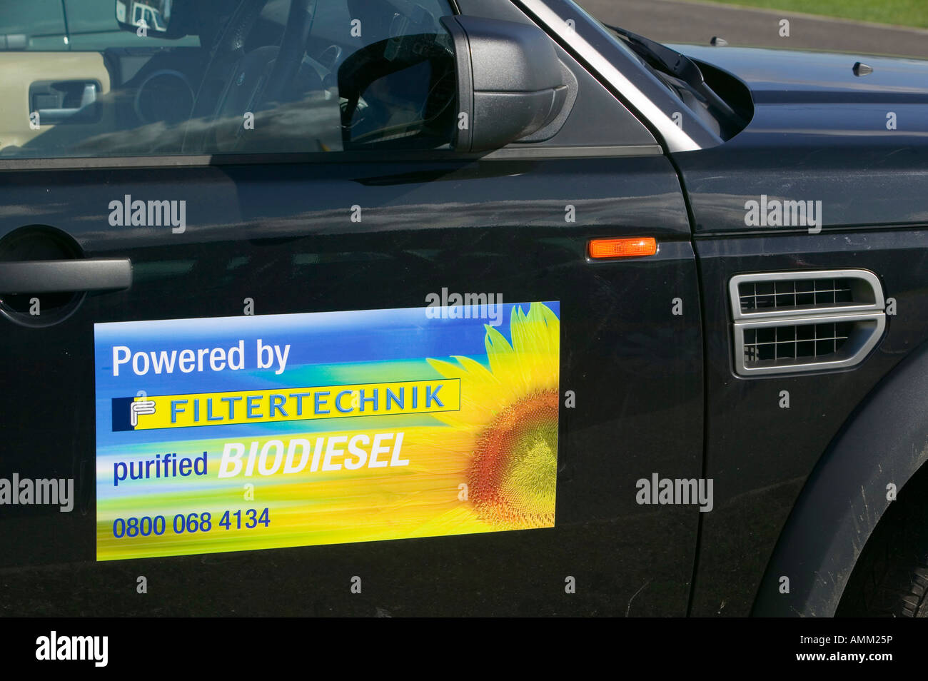 A car powered by biodiesel UK Stock Photo - Alamy