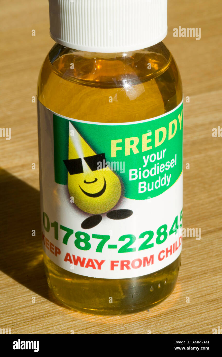 A Bio Diesel sample Stock Photo - Alamy