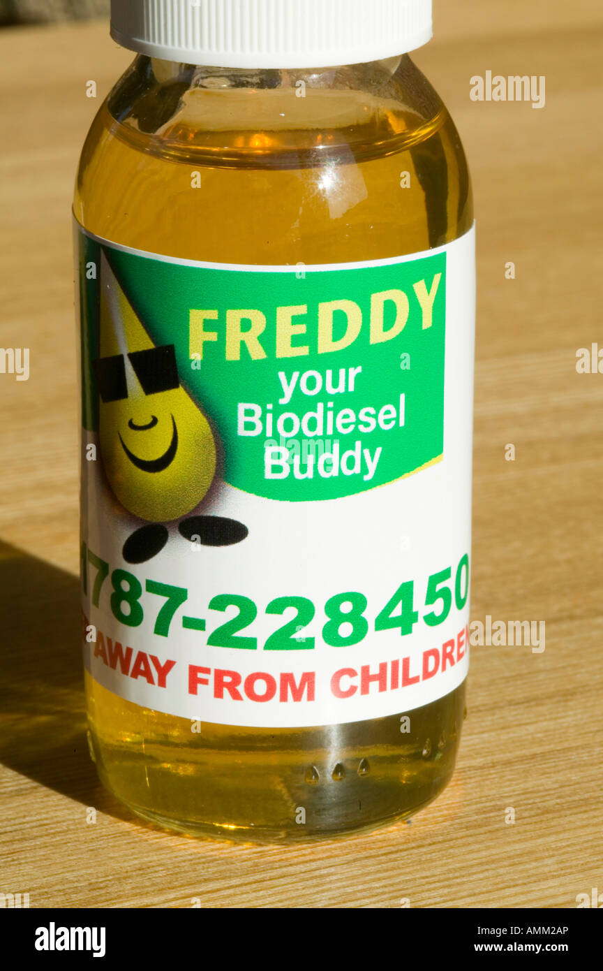 A Bio Diesel sample Stock Photo - Alamy