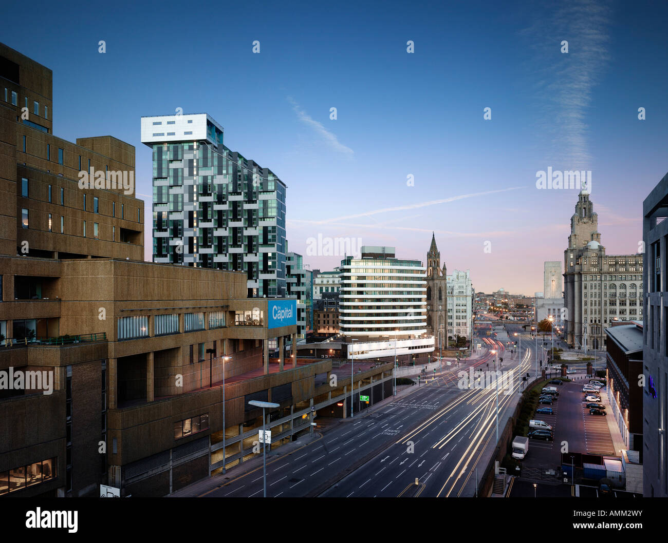 Unity Sentinel, Merseyside, Liverpool. City of Culture 2008 Stock Photo ...