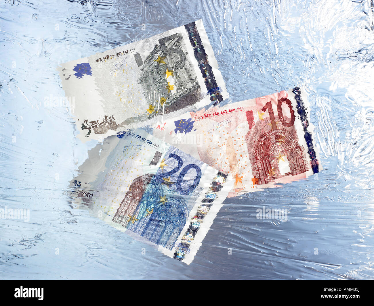 Floating bank notes hi-res stock photography and images - Alamy