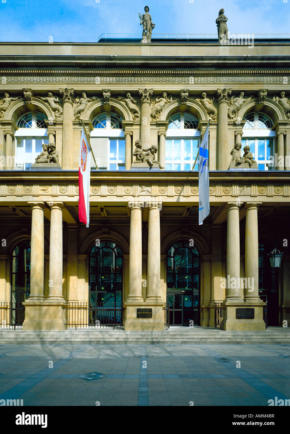 Entrance of the Stock Exchange Frankfurt, Germany Stock Photo - Alamy