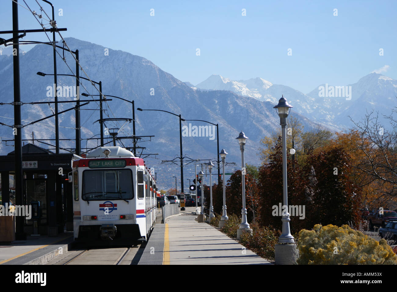 Uta Trax Light Rail Train High Resolution Stock Photography and Images ...