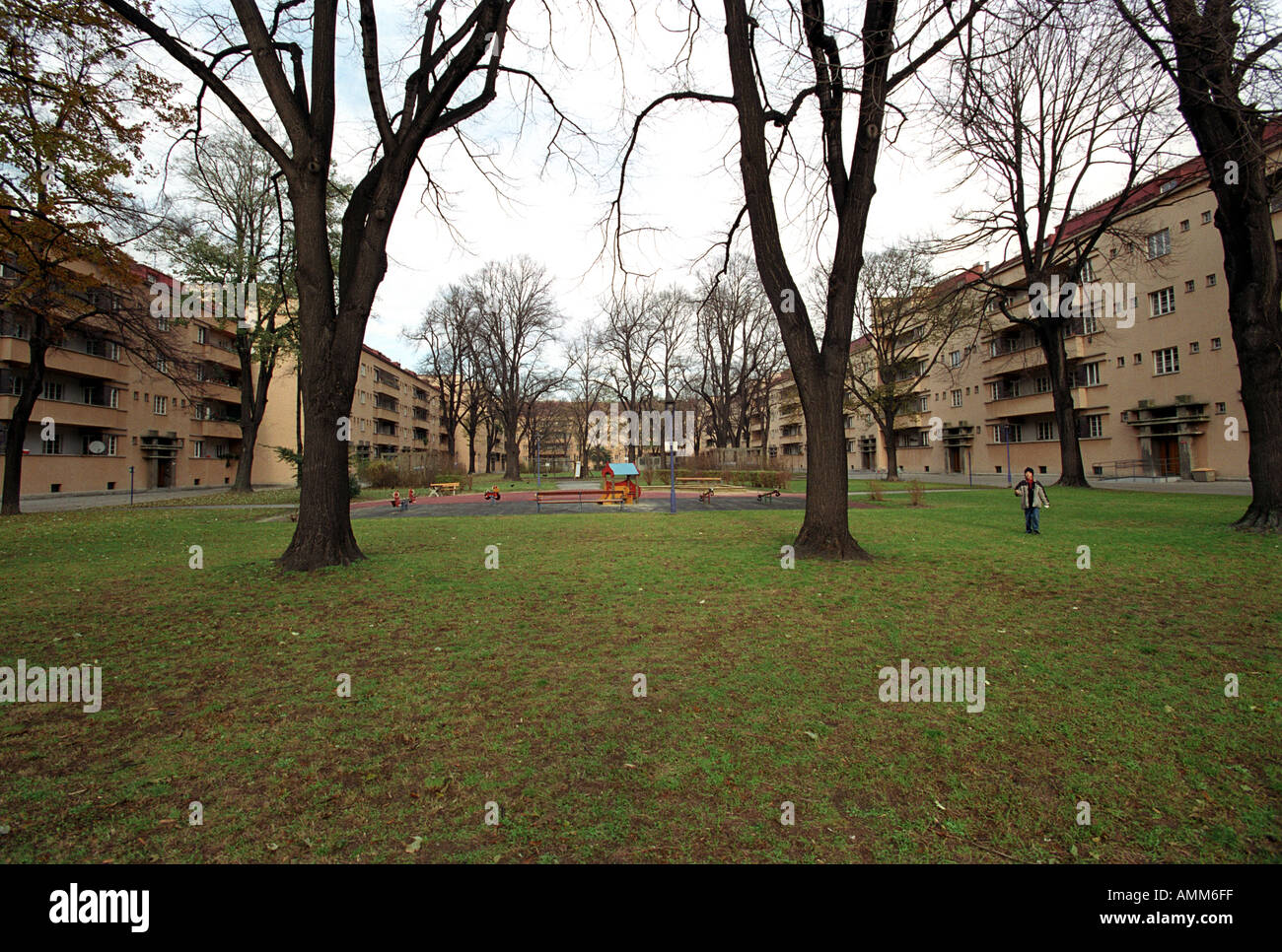 Karl Marx Hof building in Vienna Austria Stock Photo - Alamy