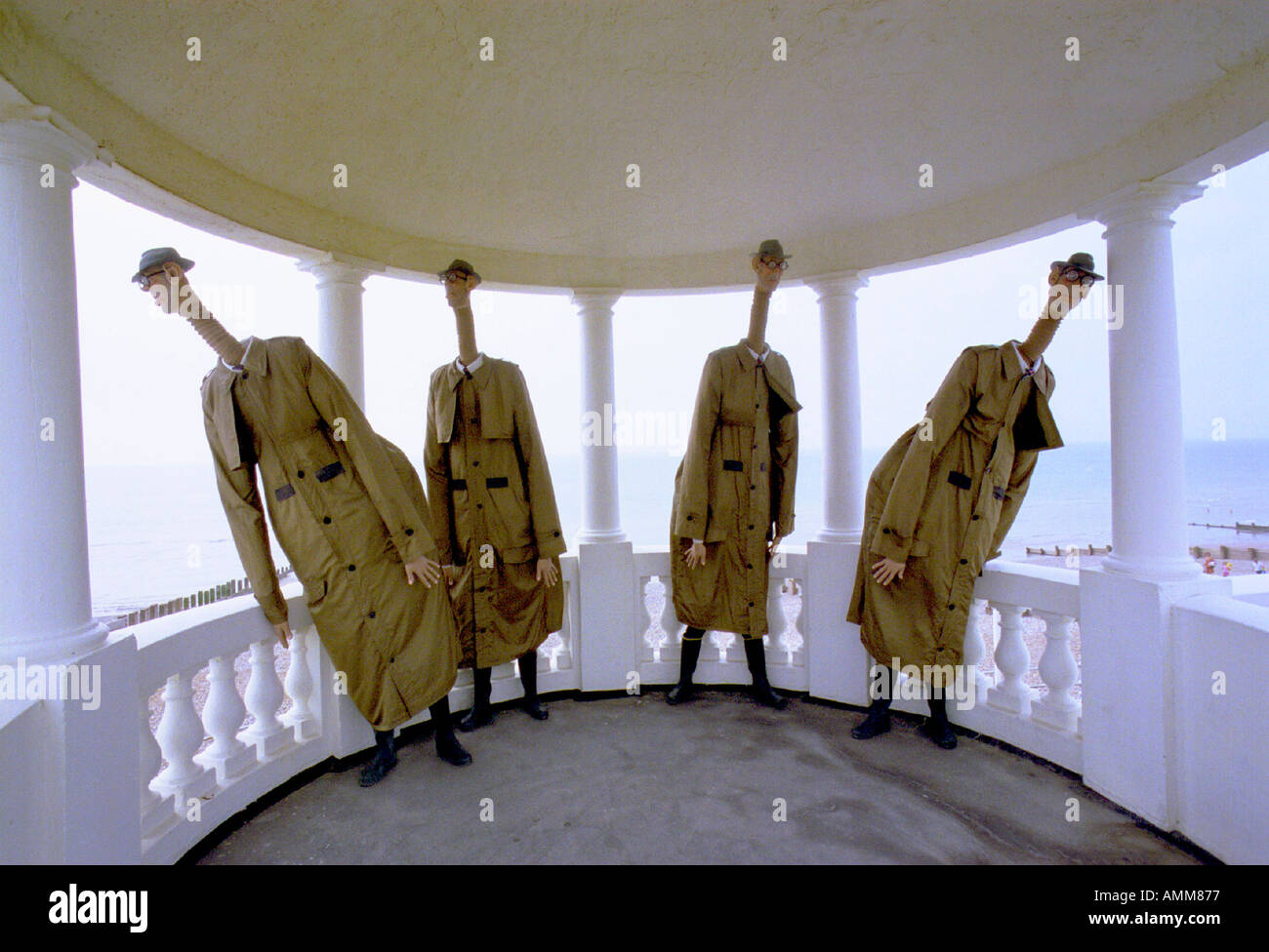 Wacky street theatre in traditional setting Stock Photo - Alamy