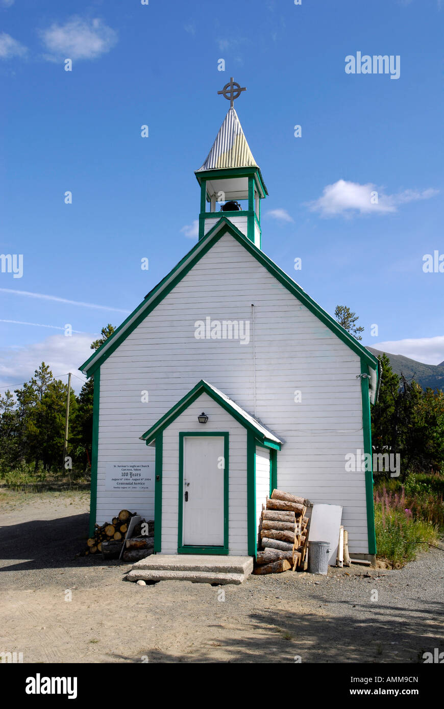 St Savior s Church in Carcross Yukon Territory YT on South Klondike ...