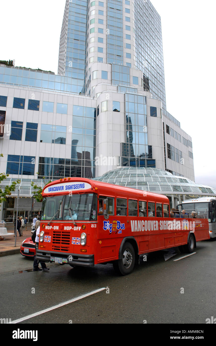 Sightseeing Bus Trolley tour tourist tourism vacation travel Vancouver ...