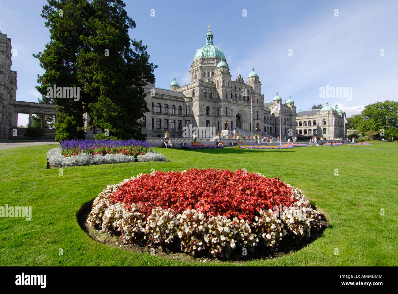 Flower Gardens Parliament Buildings Legislative Assembly Victoria ...