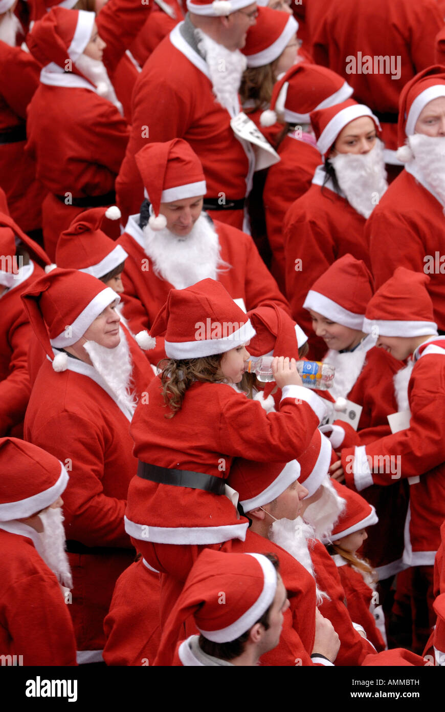 Guinness world record santa hi-res stock photography and images - Alamy